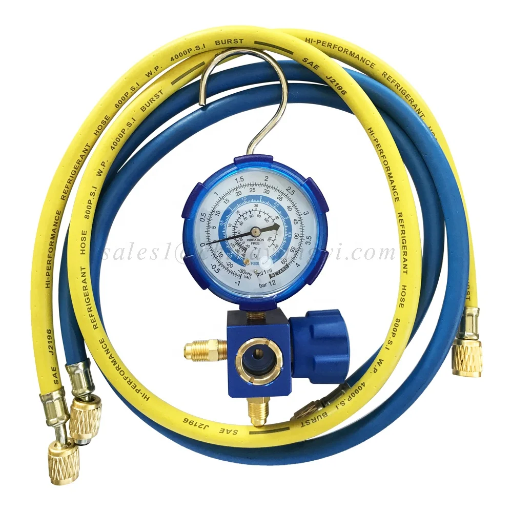 Air Conditioner Refrigerant Pressure Gauge R600 R410A R32 R134A R22 ...