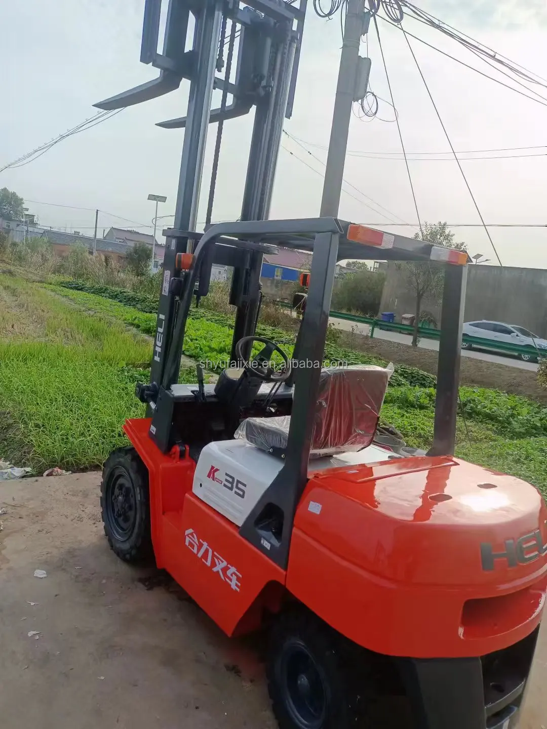 Second Hand Heli K35 Forklift/cheaper Price Original Chinese Diesel Forklift Heli K35 On Sale ...