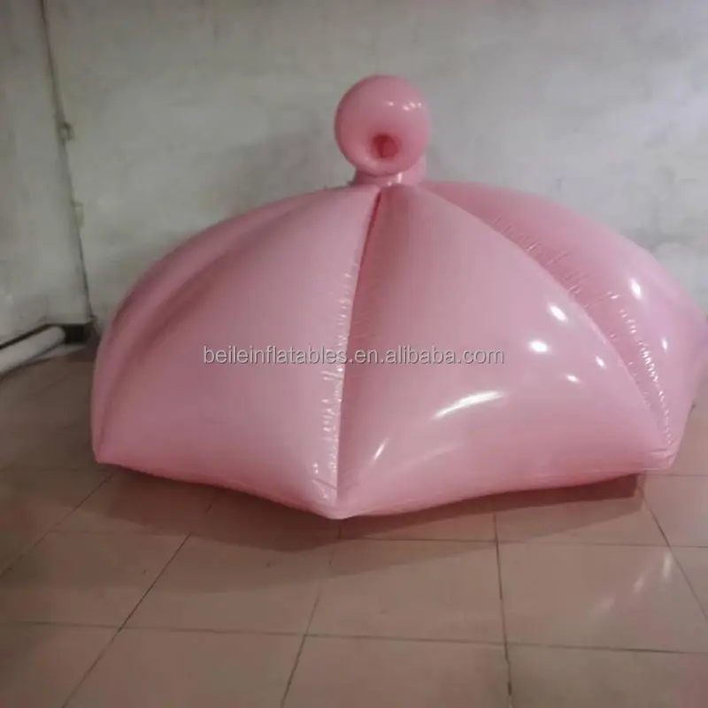 Beile Customized Durable Pink PVC Inflatable Princess Dress for Party