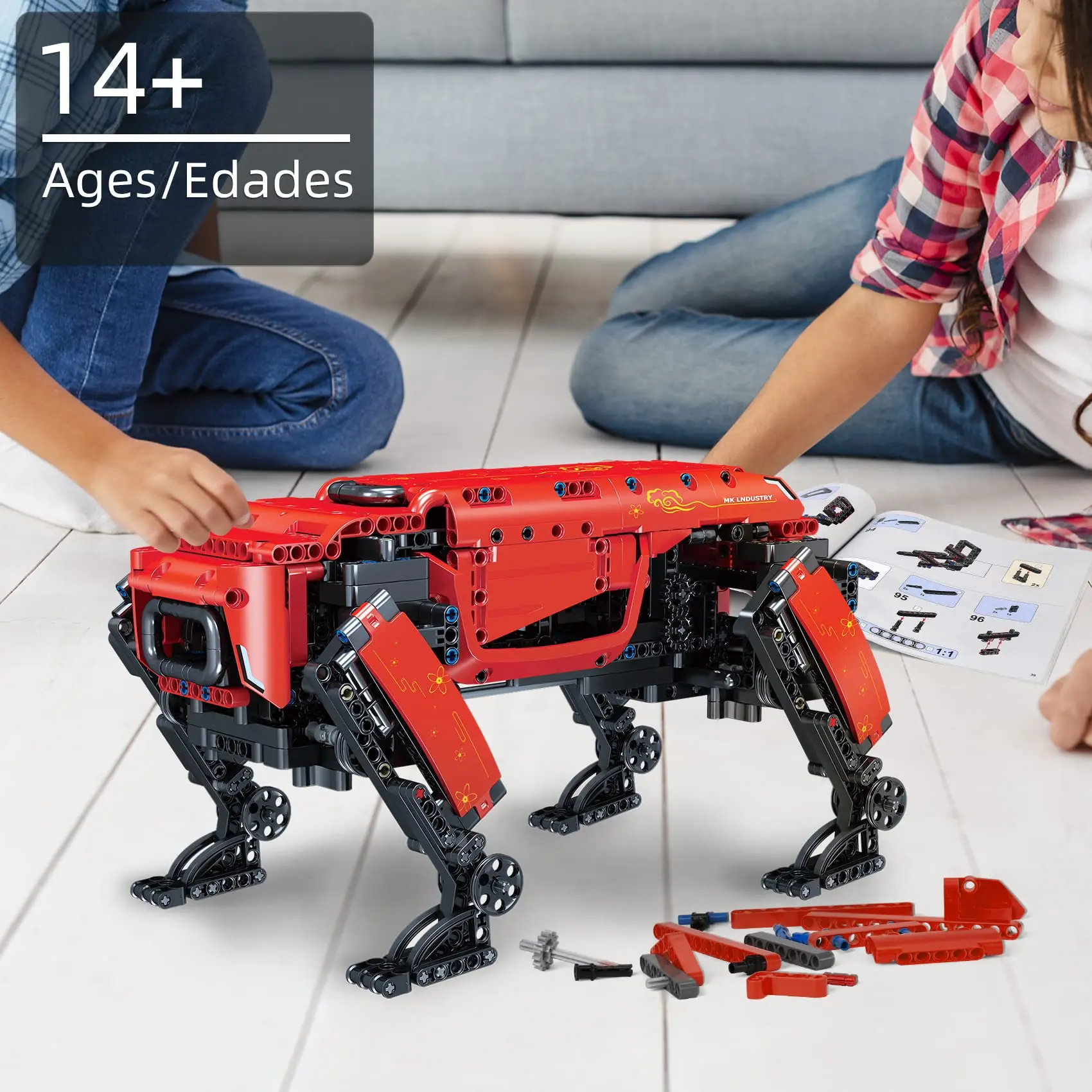 Mould King 15066 Robot Dog Building Kit - STEM Toy for Kids