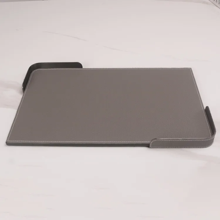 Hotel Serving Tray Customised Light Luxury High-Grade Leather Hotel ...