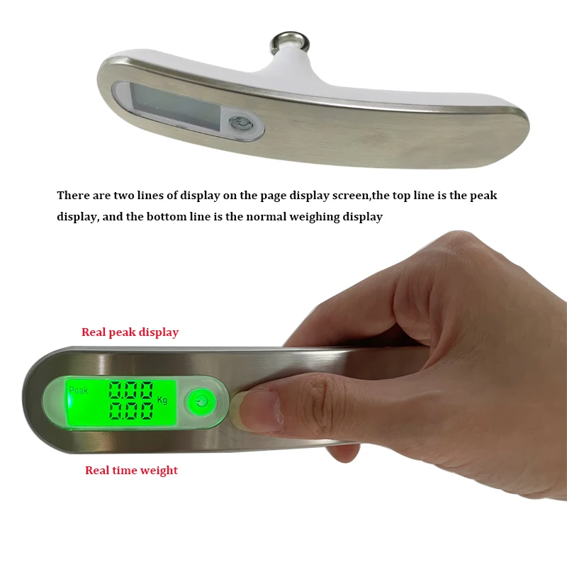 110lbs Archery Digital Bow Scale Archery Tension Pull Scale Force Peak ...