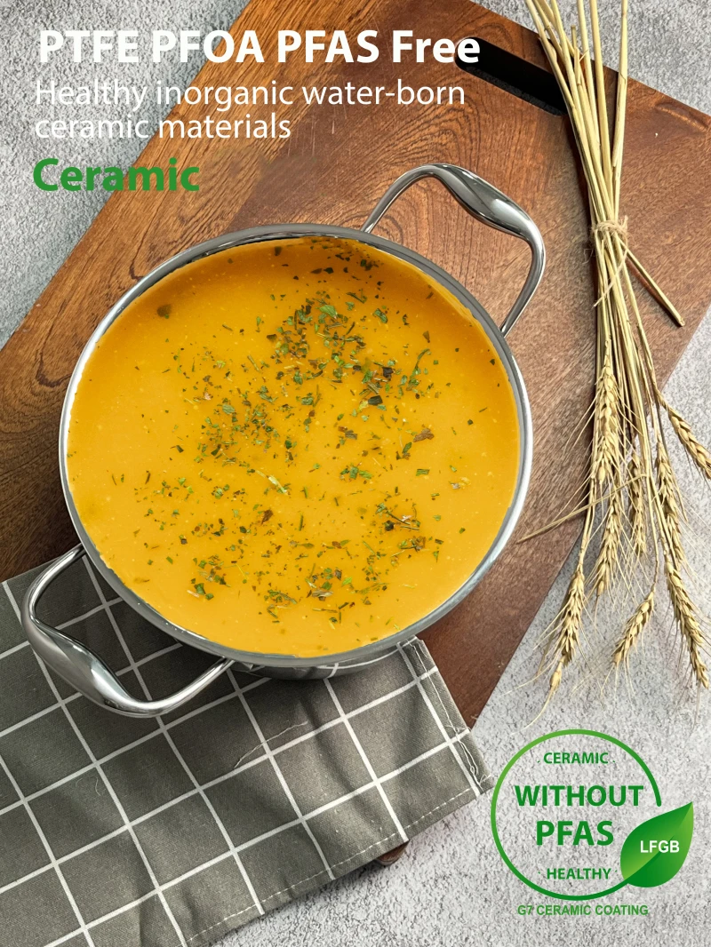 Wholesale Double Etching Honeycomb Cooking Pots and Pans Kitchen ...