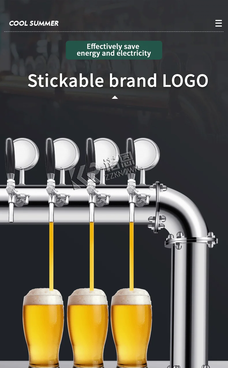 2024 Countertop Beer Cooler Dispenser Kegerator Machine For Pub Mini ...