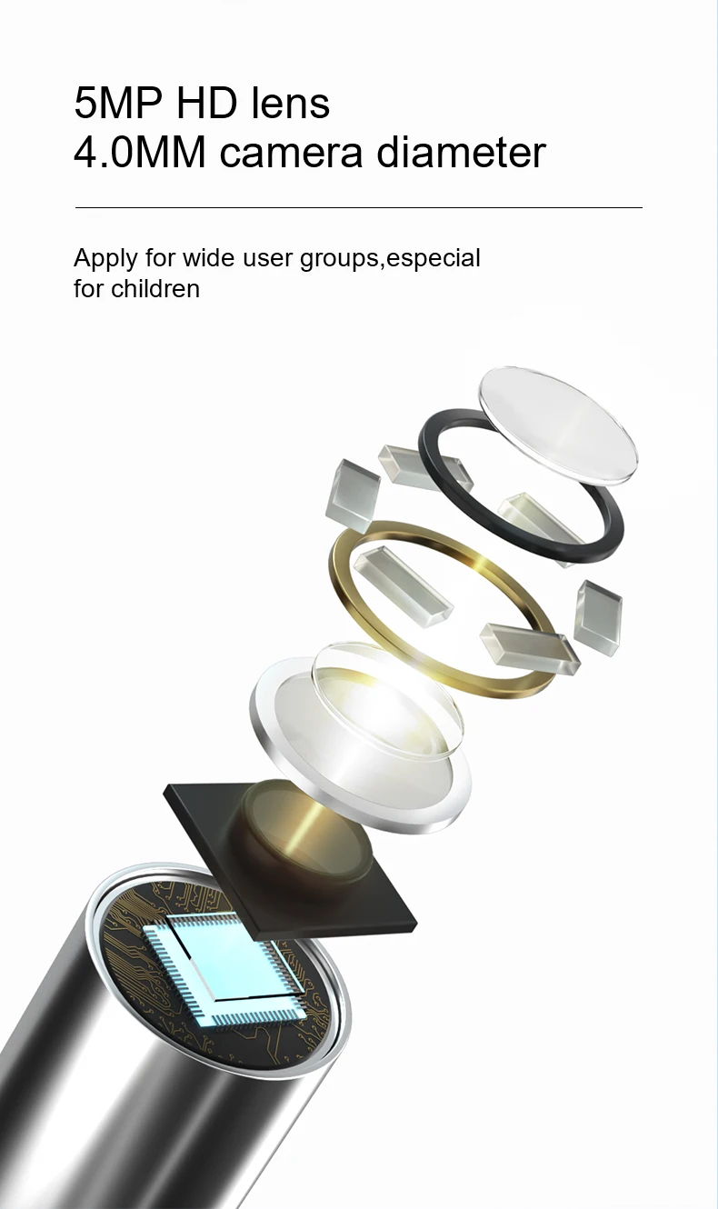 Acne Squeezing Remover Function Inskam X3 Visual Ear Spoon