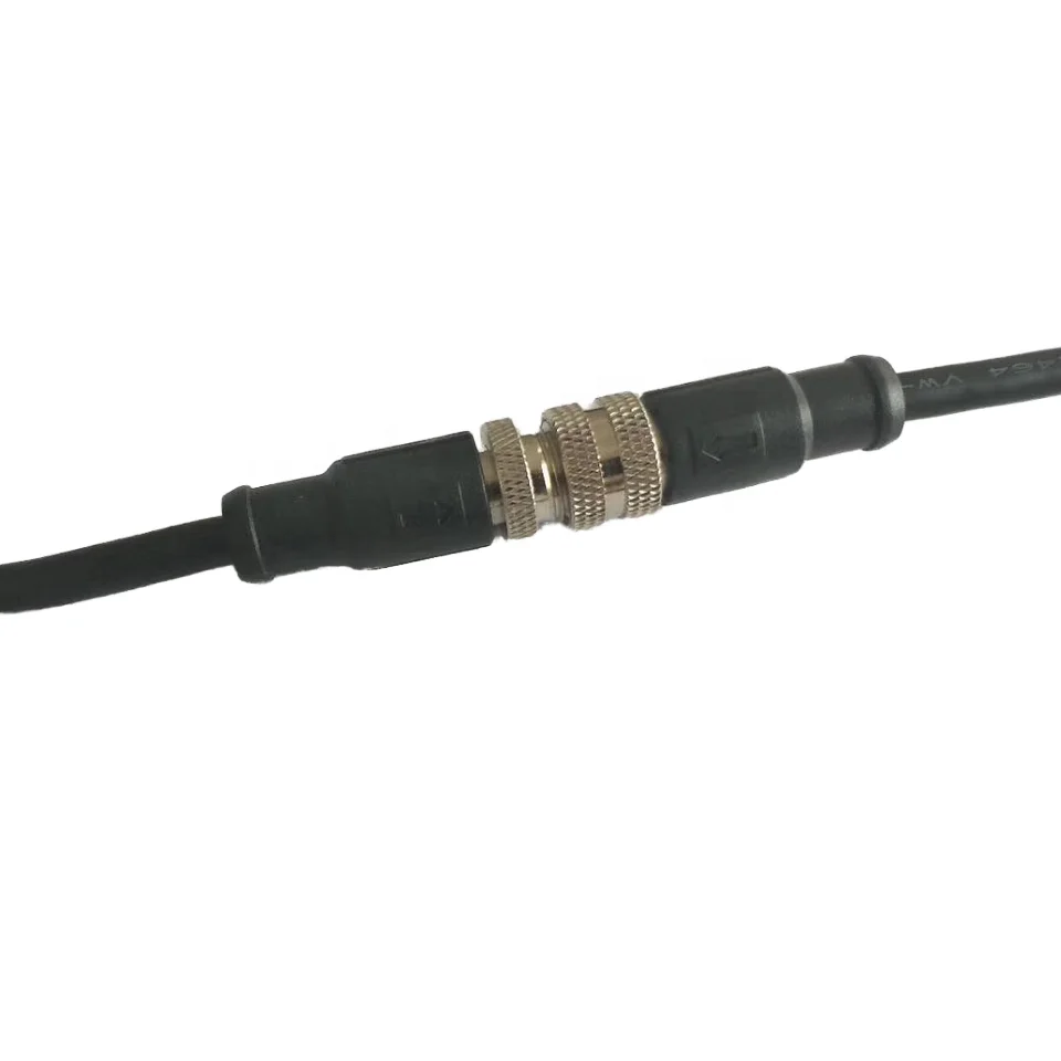 m12 can bus cable 5-pin m12 moulded connectors shielded cable cable 5 ...