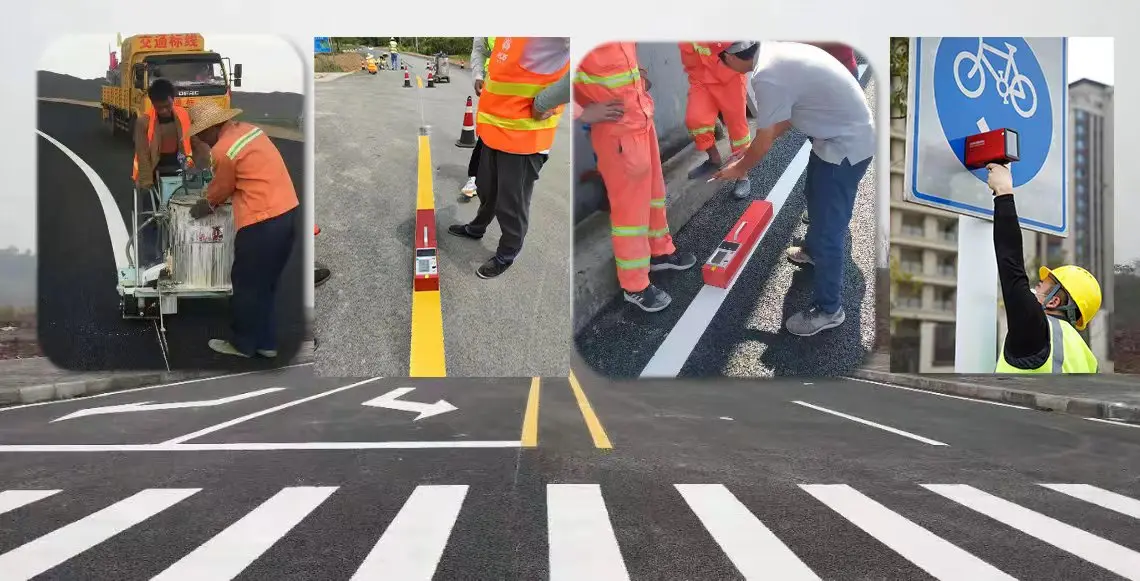 Multi Angle Portable Road Sign Marking Retro Reflectometer Detector ...