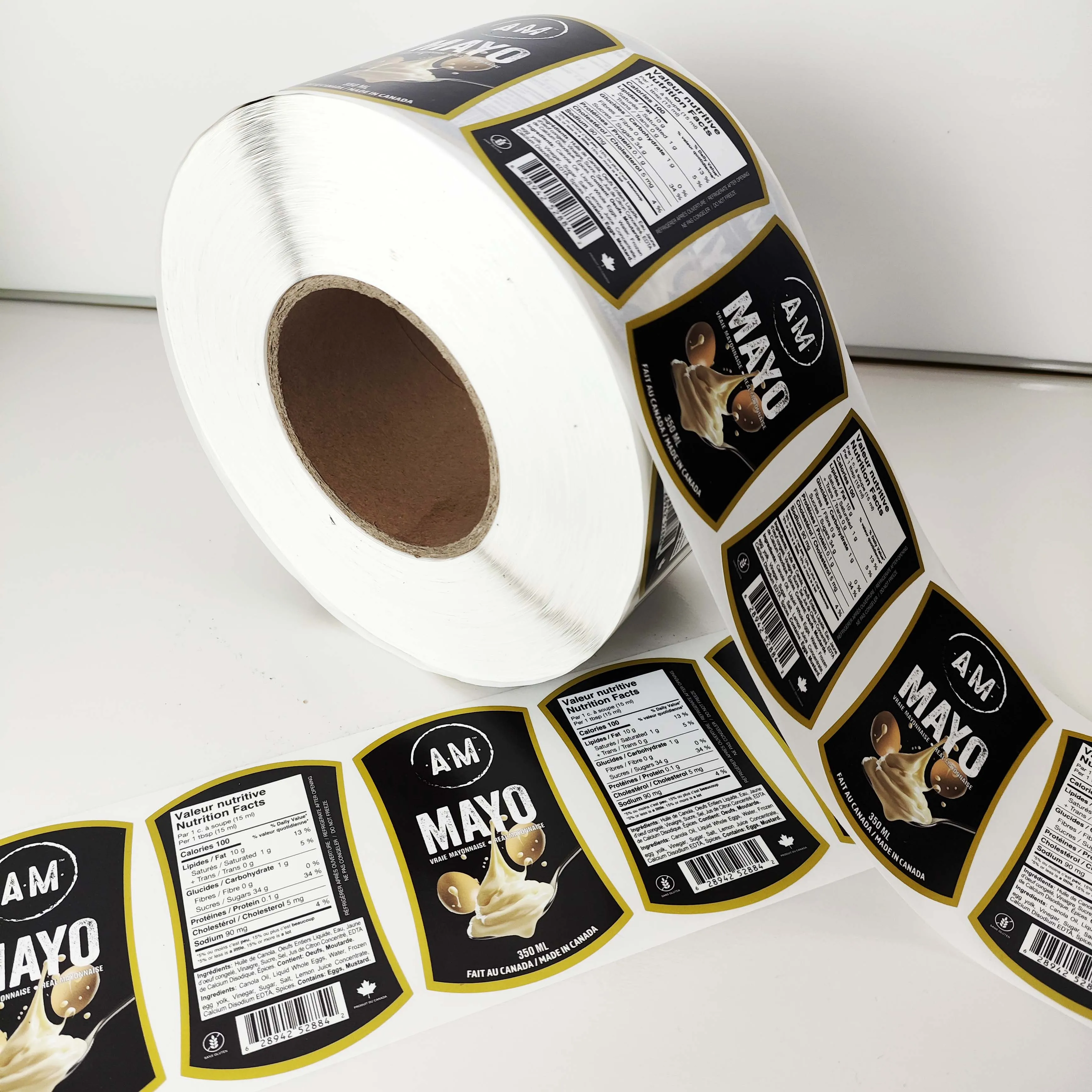 Custom Labels Daily Chemical Packaging Body Wash Polypropylene Label ...