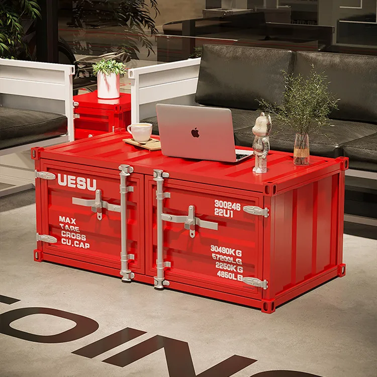 Modern Simple Side Table - High-Quality Metal Coffee Table