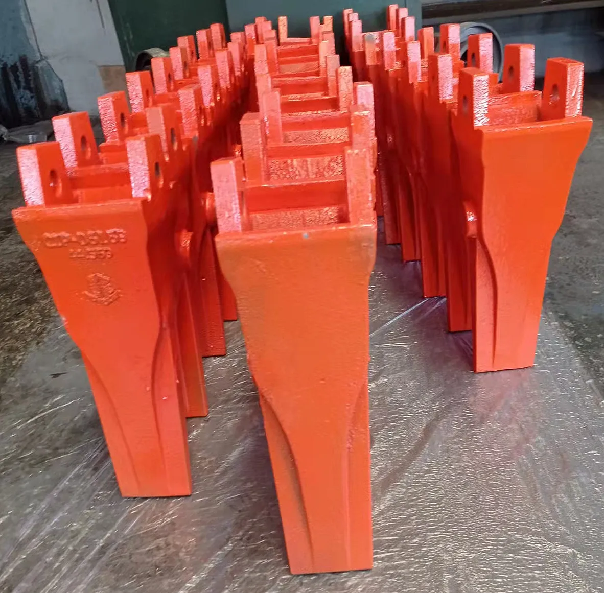 Excavator Crawler Bucket Teeth Adaptors Tooth Points Crown Tips ...
