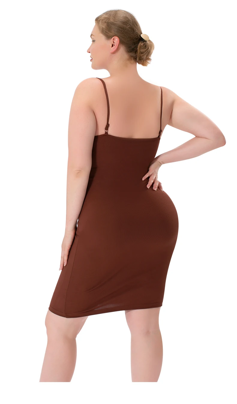 Mini Shaper Rress Bodycon Built In Shapewear 8 In 1 Women Lounge ...