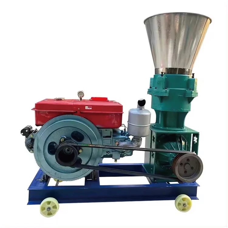 2024 Animal Feed Engine Retail Pelletizer Diesel Pellet Machine With ...