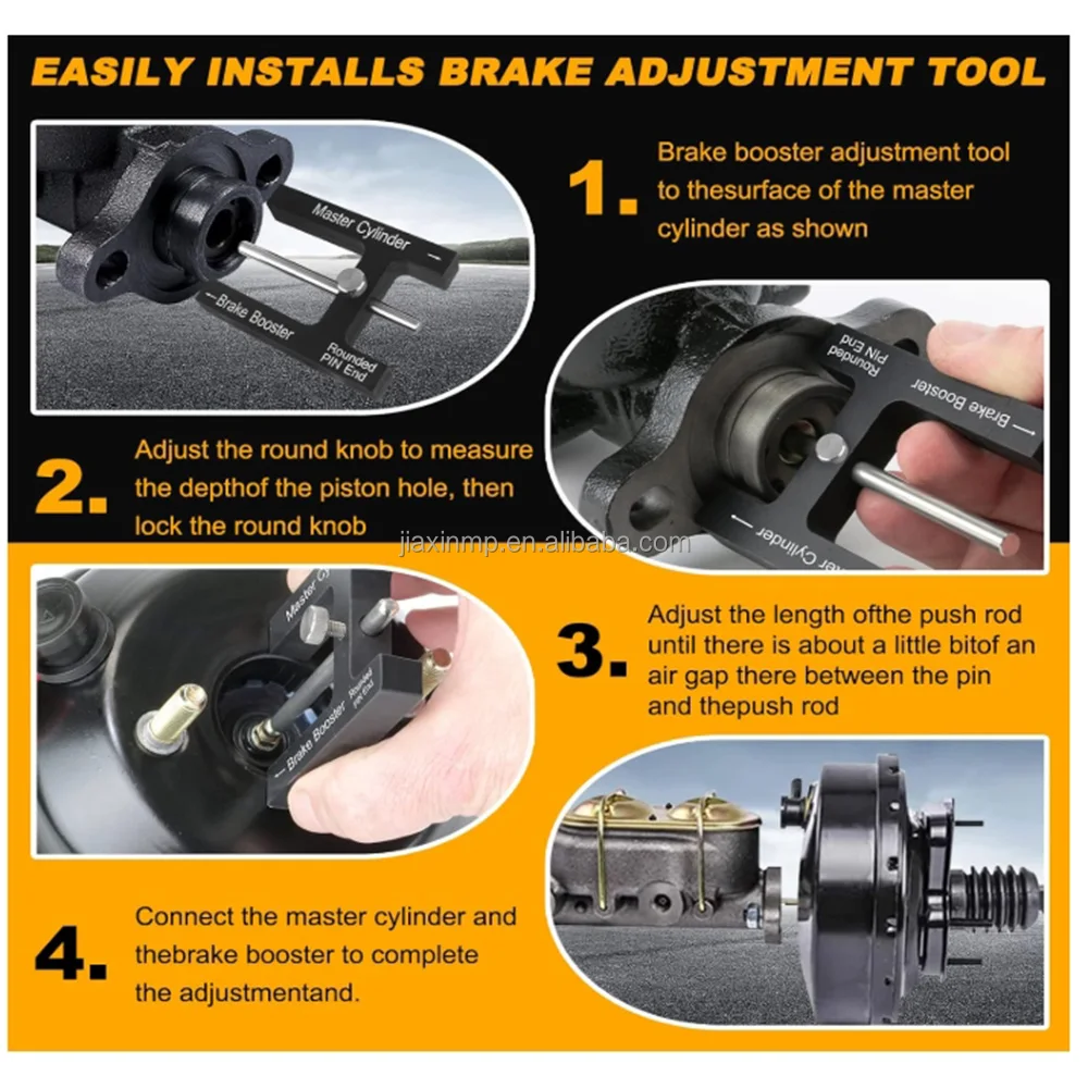 Brake Booster Rod Adjustment Tool Aluminum Magnet Braking Range ...