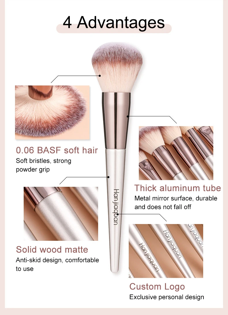 Wholesale 18 Pcs/set Luxury Professional Makeup Brush Set Custom Logo ...