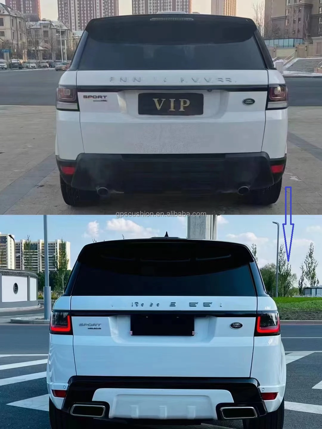 Conversion Body Kit for Land Rover Range Rover Sport Model 2014 - 2017 ...