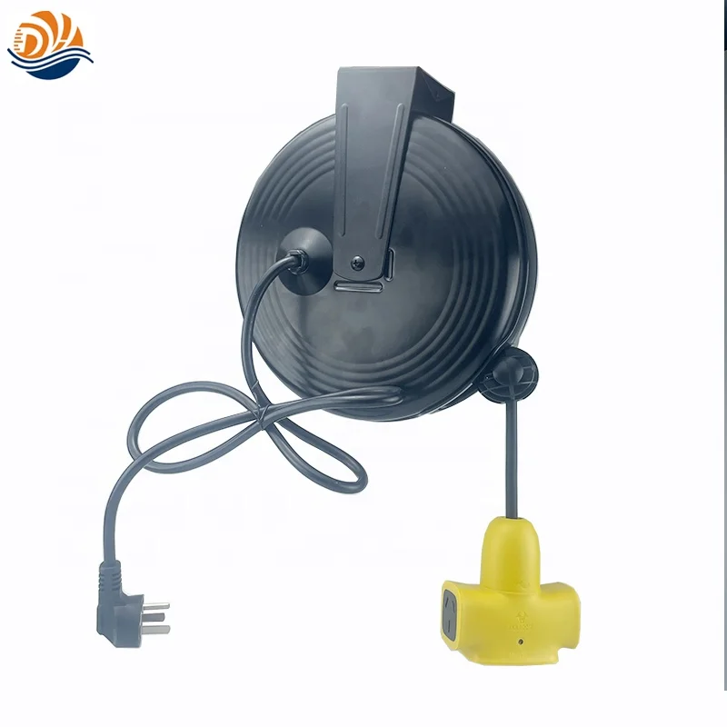 Metal Housing Spring Loaded Automatic Retractable Sockets Power ...