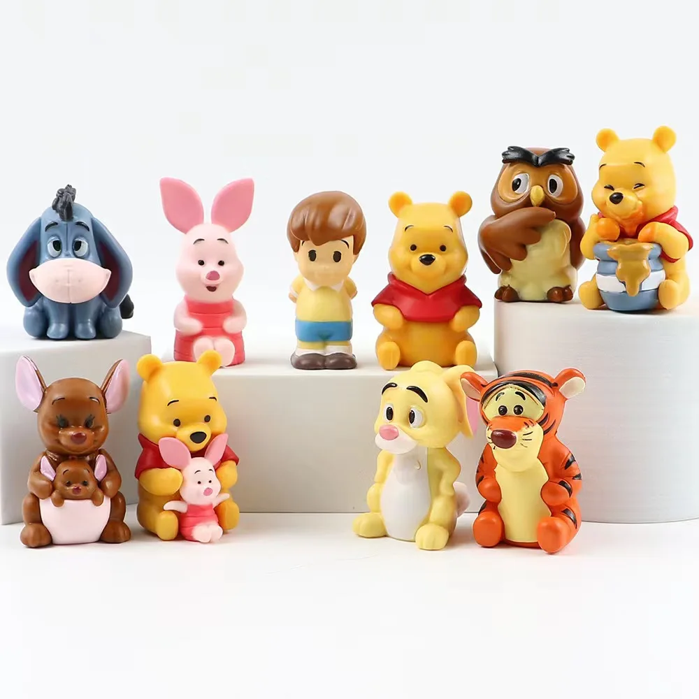3D Lovely Cartoon Bear Action Figure Pendant Car Decoration Party Gift ...