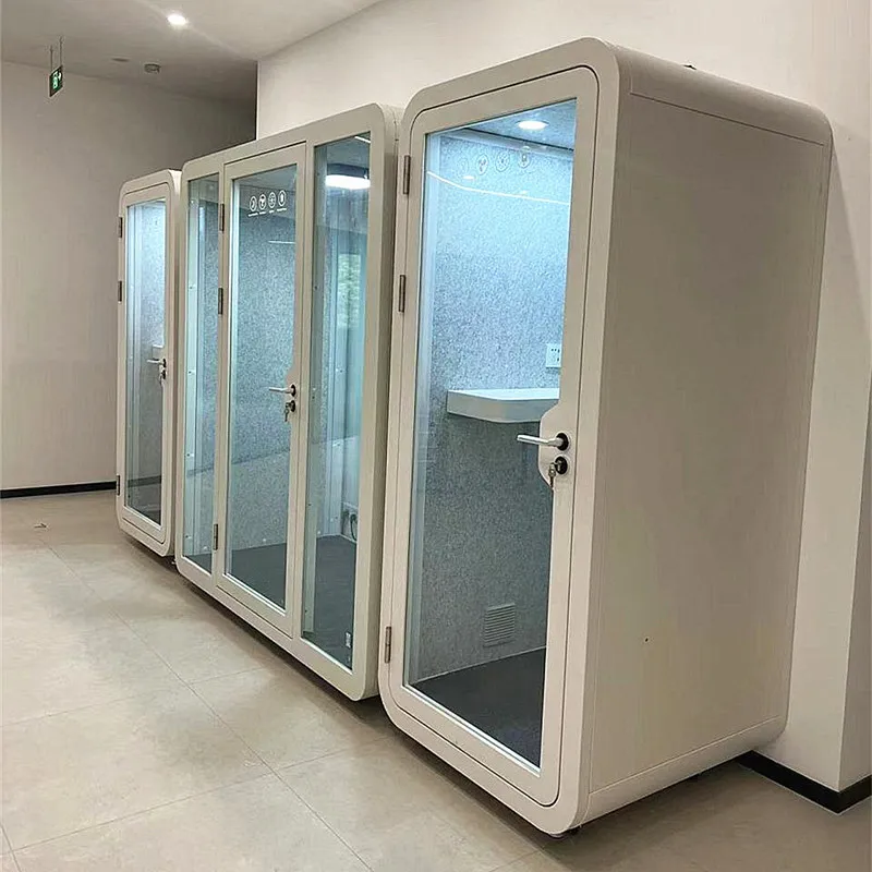 Quiet Work Pods - Soundproof Booths for Privacy & Focus