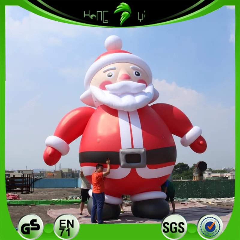 Custom Giant PVC Inflatable Santa Claus for Helium Flying Inflatable ...