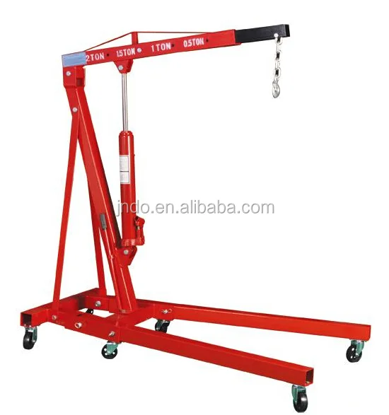 Foldable 360° Hydraulic Engine Hoist Crane - 1T to 3T Mini Lifting ...