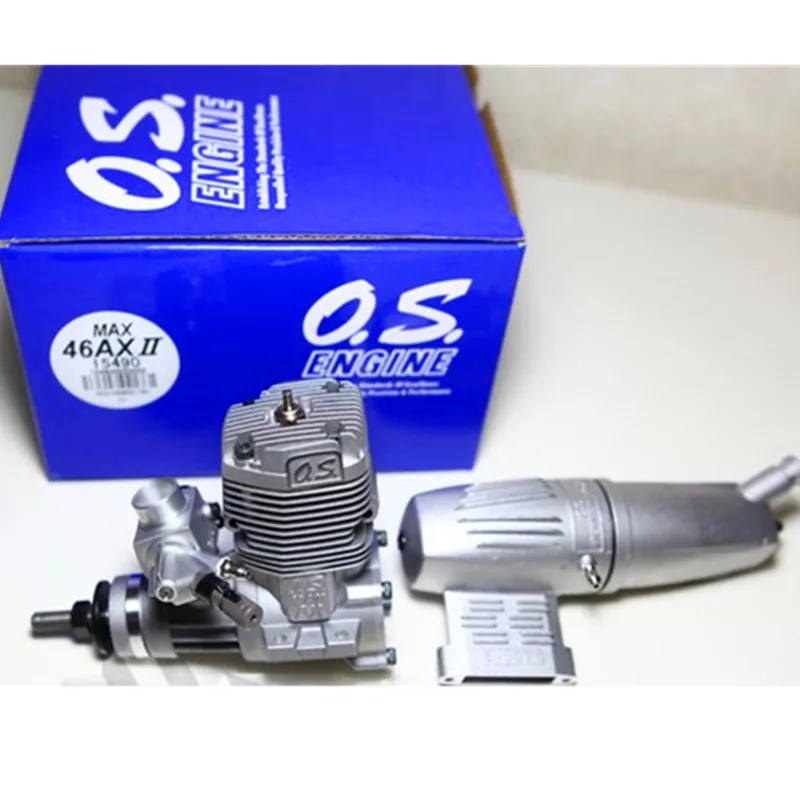 OS MAX-46AX II ABL.46 2 Stroke 1.63 Hp Nitro Engine for RC