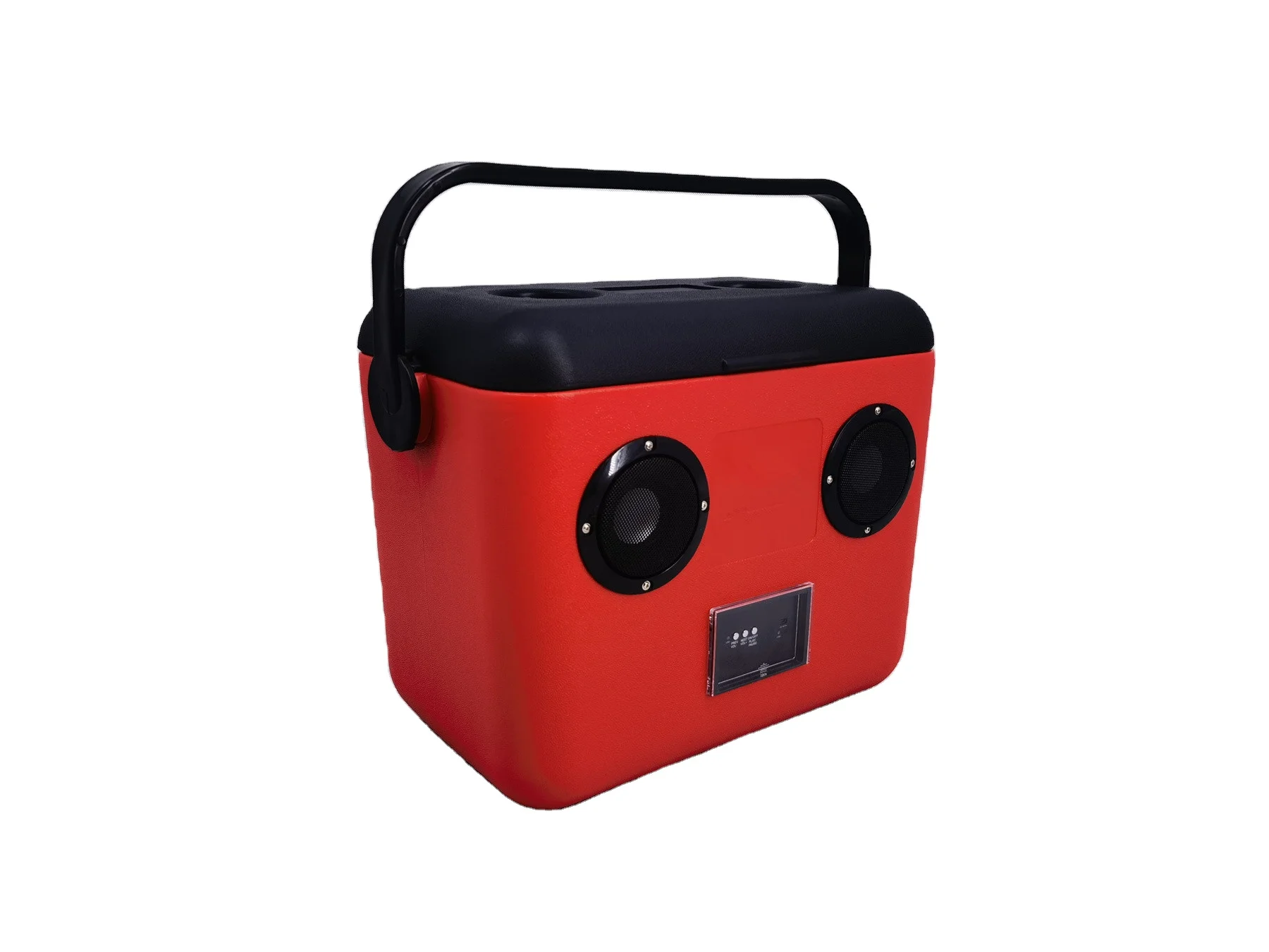 Red Cooler Box Bluetooth Speaker - Waterproof & Insulated