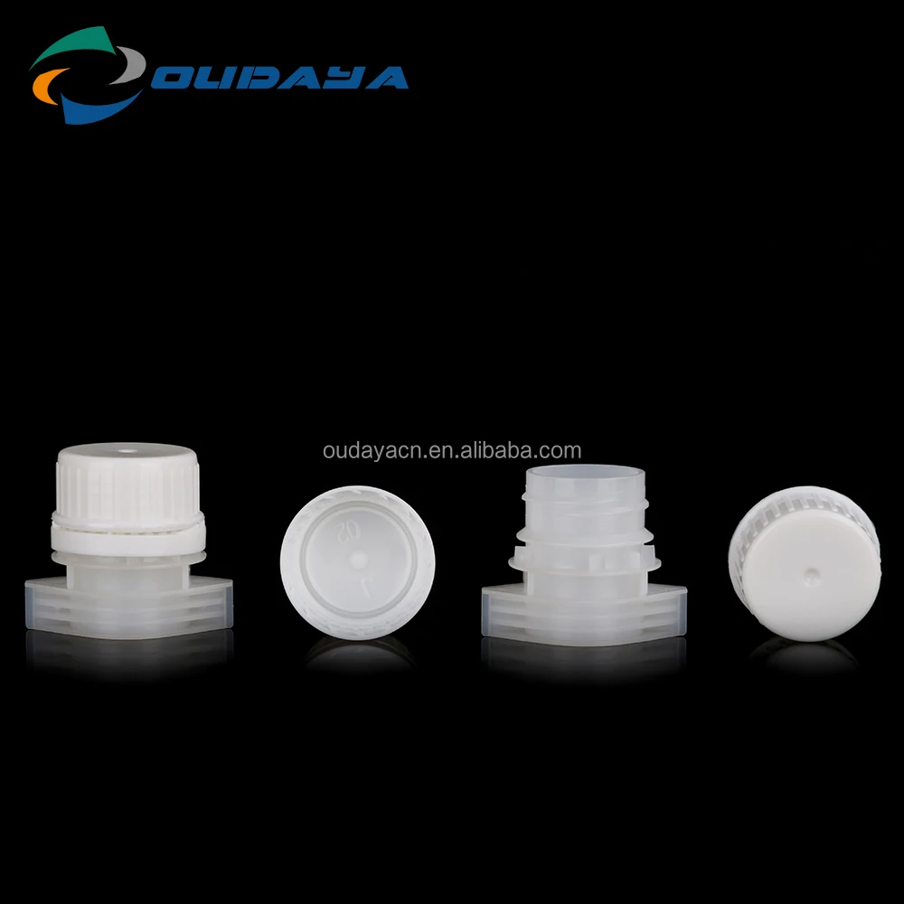 20mm Plastic Fitment Spout and Cap Lid for Doypack Packaging