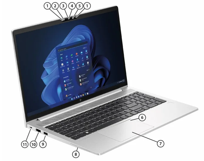 HP Elitebook 650 G10 - Powerful 15.6" Laptop with 16G Memory