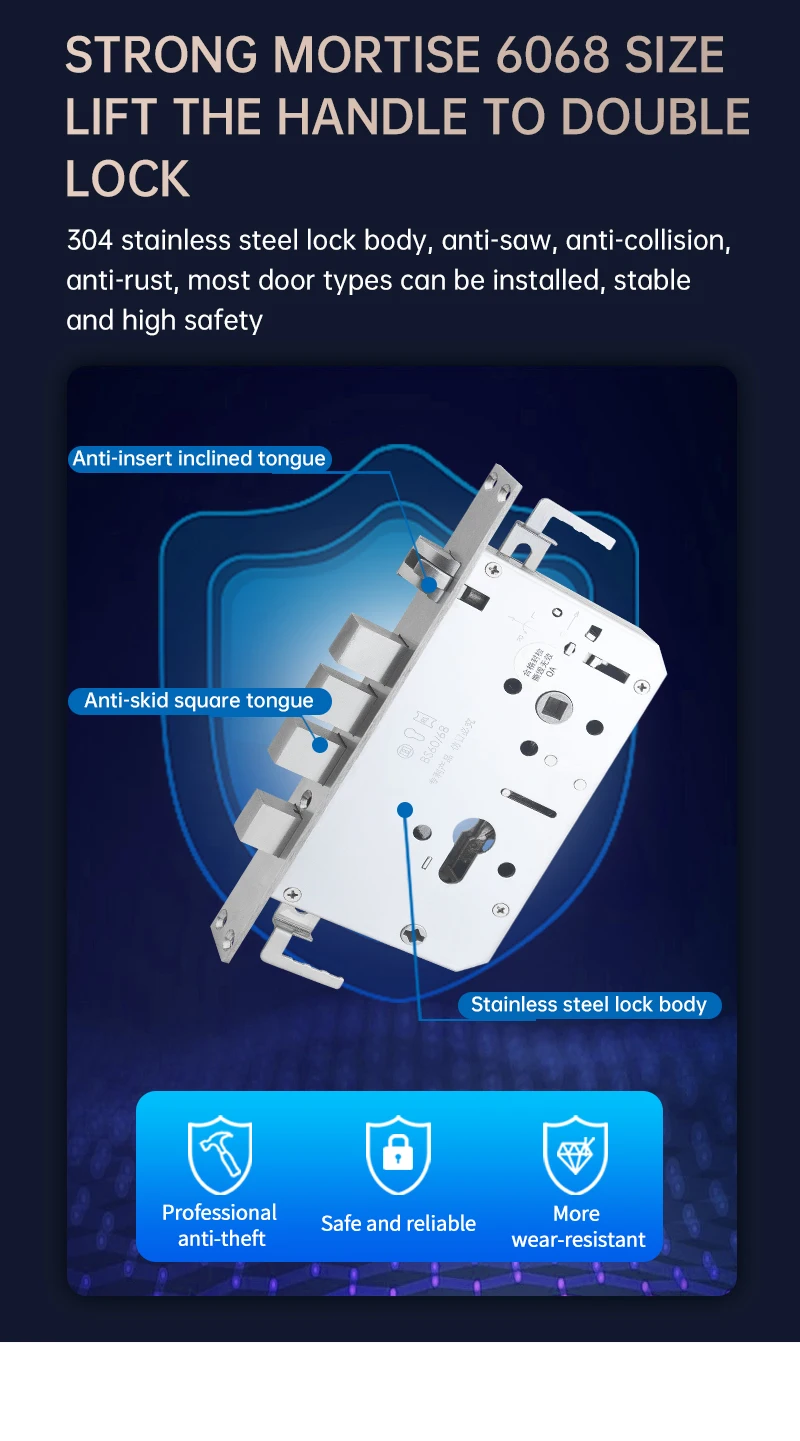Locstar 3D Face ID Smart Lock - Secure Your Home & Office