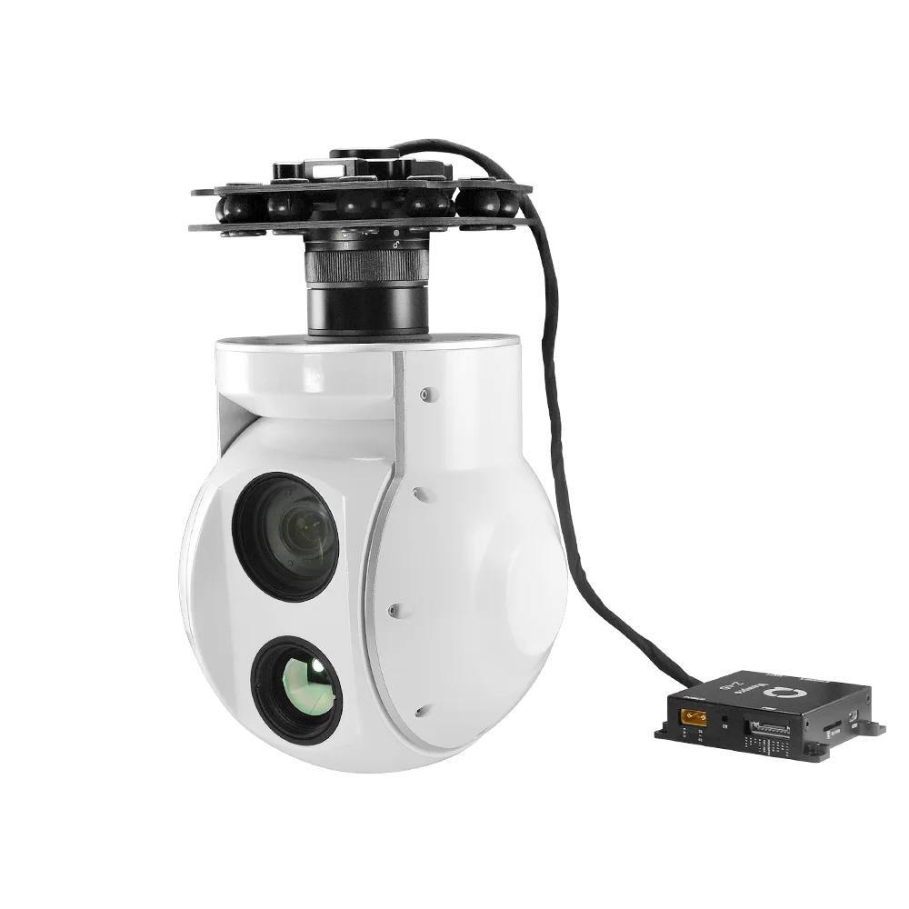 Q30tir Vtol Uav Best Selling 30x Zoom Eo & Ir Dual Sensor Object ...