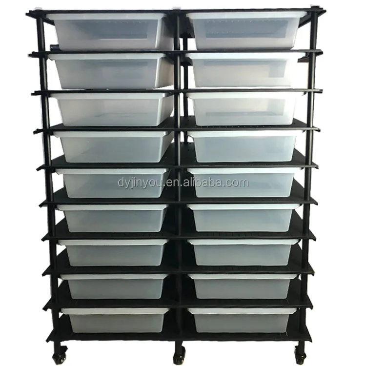 Manufacturer's Hot-selling Metal Rack 9-layer Reptile Cage with Wheels ...