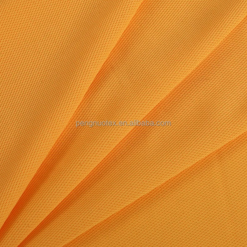 Rpet 100% Recycled Poly-Sp Pique Interlock Fabric for Sportswear