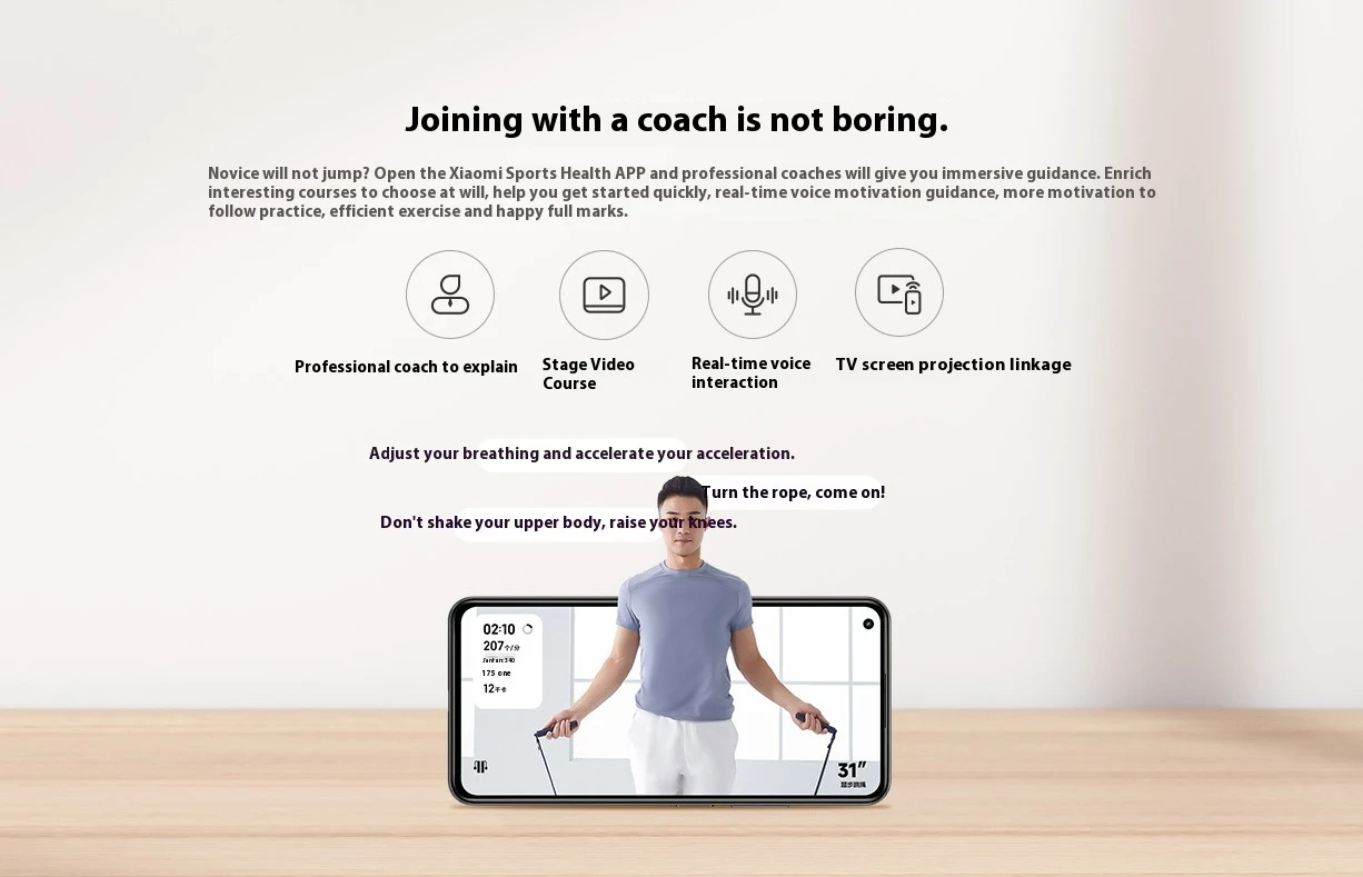 Xiaomi Mijia Smart Skipping Rope Xmsr-p803 - Buy Smart Product on ...