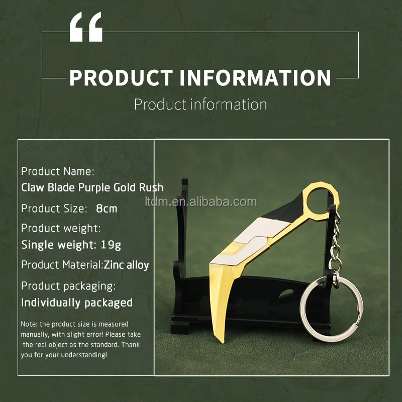 Reaver Valorant Knife Valorant Keychain Customize Gun Sword Model M4 ...