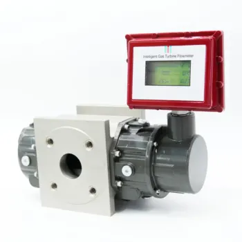 Din Pn16 Connection Ip65 Digital Lpg Gas Compressed Air Natural Gas ...