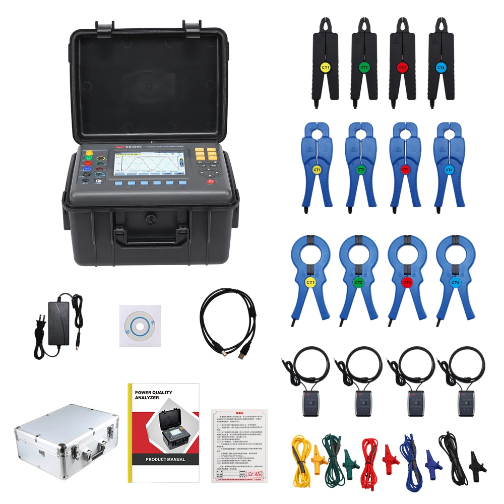 Es4000 Advanced Electrical Power Quality Measurement And Analysis ...