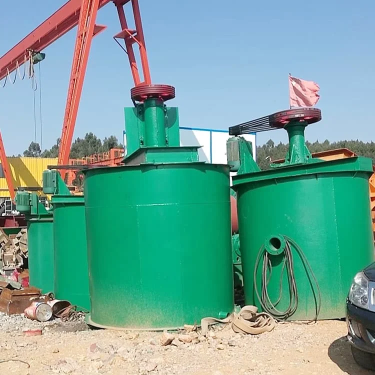 Zimbabwe Dual Impeller High-Efficient Mixing Gold CIL CIP Leaching Tank ...