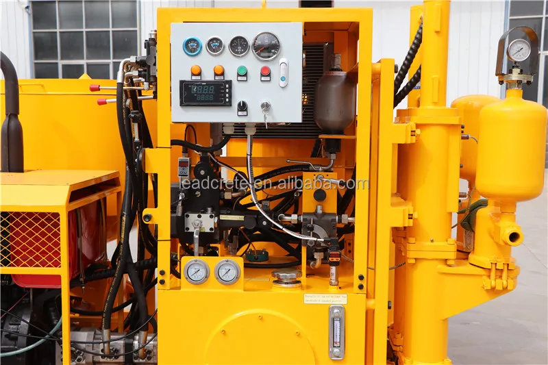 High Pressure Cement Slurry Grout Injection Pump Station Machines ...