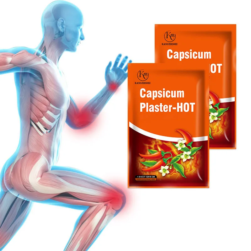 OEM Factory pain hot capsicum plaster quick effect adhesive back pain ...