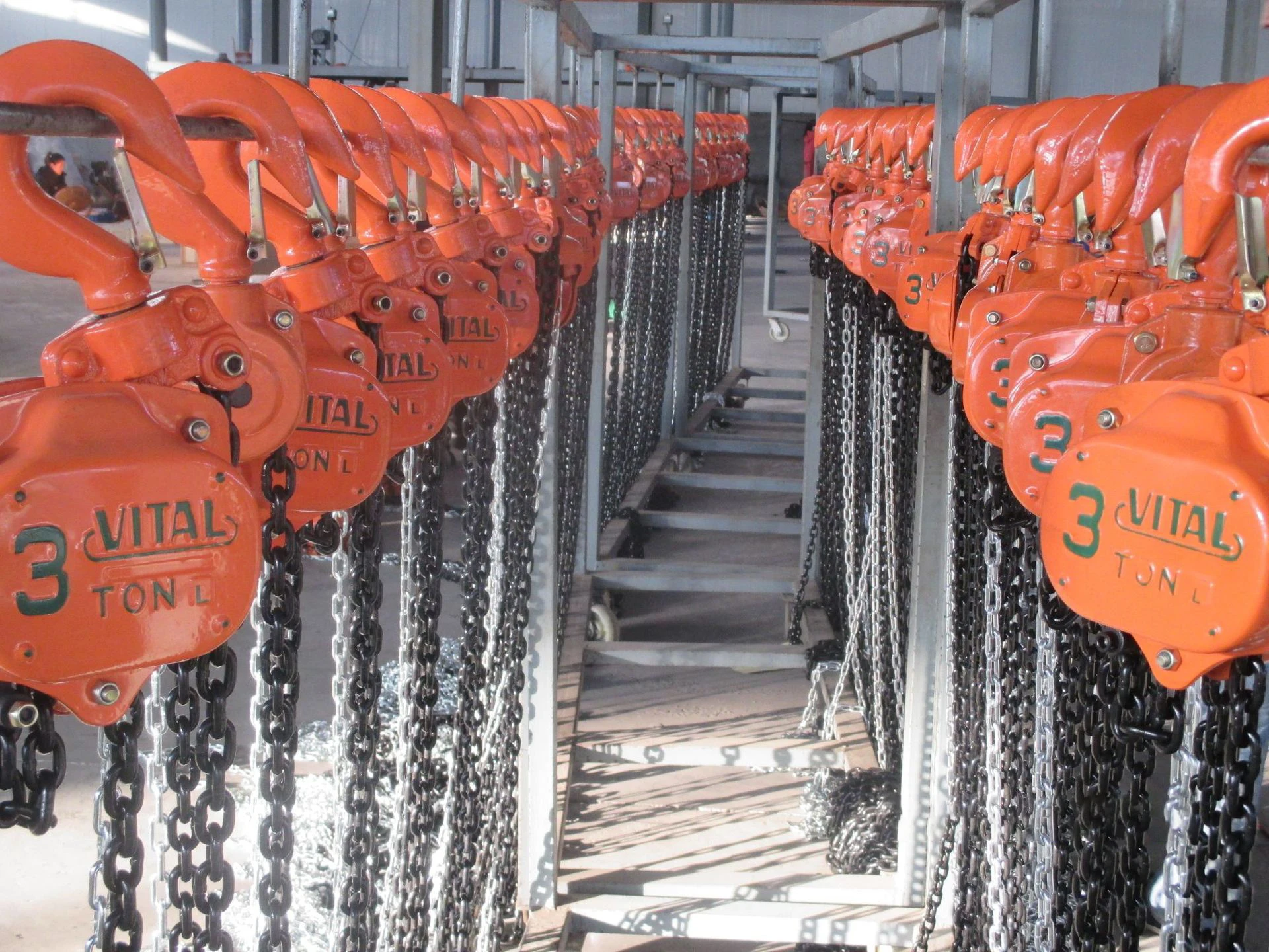 5ton Heavy Duty Manual Chain Block Hoist Manual Chain Block Support ...