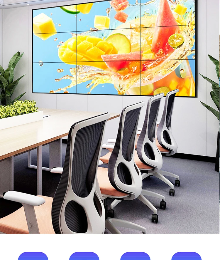 46 49 65 Inch Ultra Narrow Bezel 3x4 4x4 Splicing Screen Lcd Video Wall ...