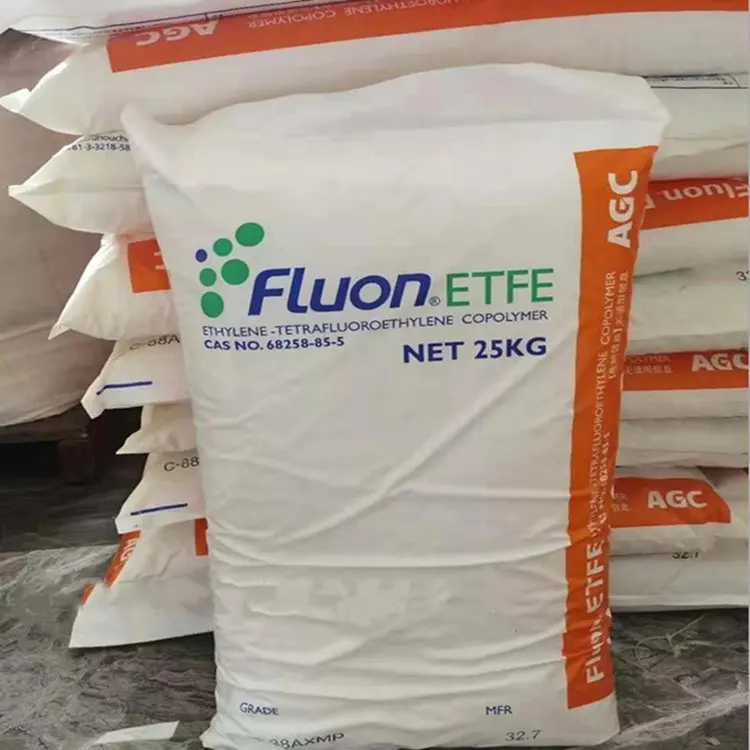 Natural White Pfa Fep Pvdf Etfe And Ectfe Excellent Chemical Resistance Plastic Resin Granule ...