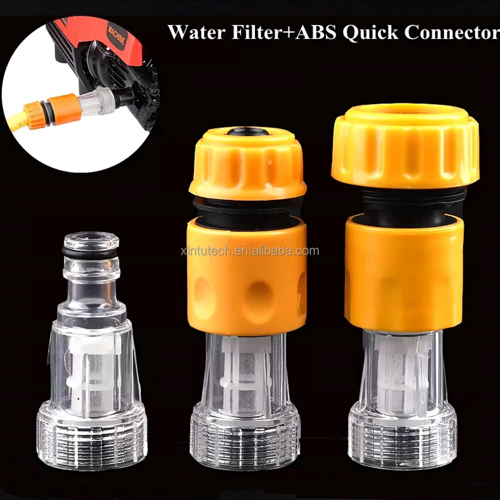 Car Washing Machine Water Filter Adapter 3/4" Pressure Washer Water ...