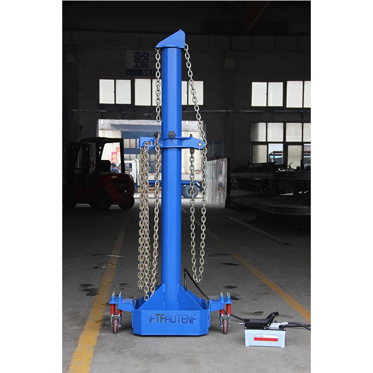 10 TON Portable Puller Pulling Tower Floor Tower Post with Chains ...