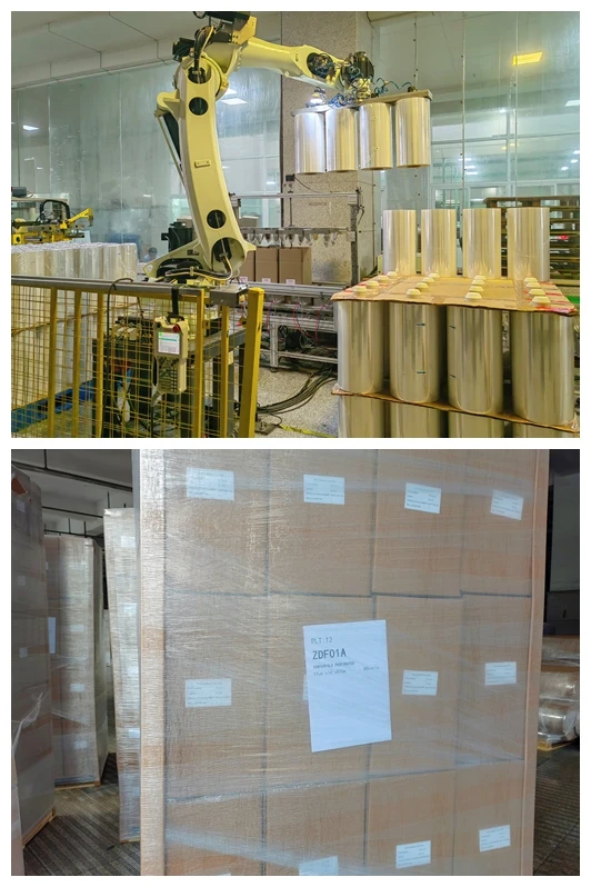 Eco-friendly Plastic Film Pof Shrink Wrap / Pof Cross-linked Shrink ...