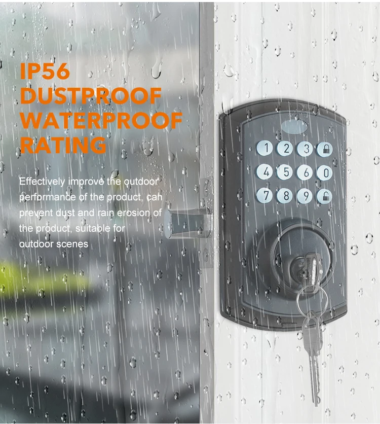 High Quality Digital Lock Keyless Tuya Smart Deadbolt Digitales ...