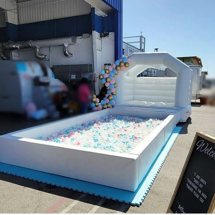 Ball Pool Slides Kids Double Slides Plastic Ball Pit Slide