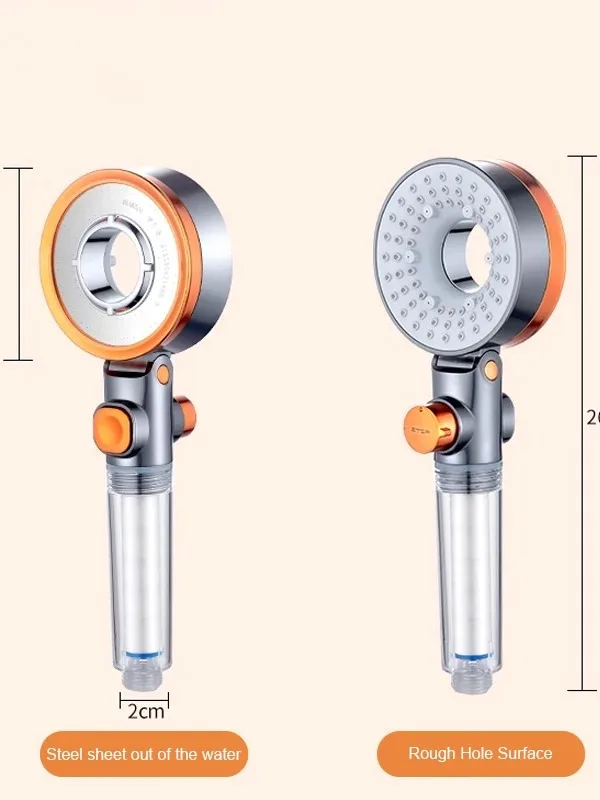 Modern Rainfall One Button Adjustment Shower Head High Pressure ...