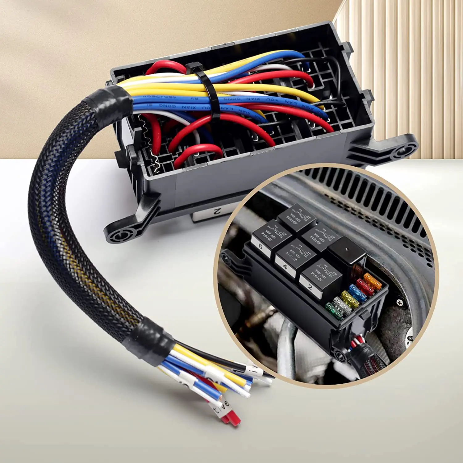 Waterproof Relay Fuse Box 12V 6 Slots - Reliable & Versatile