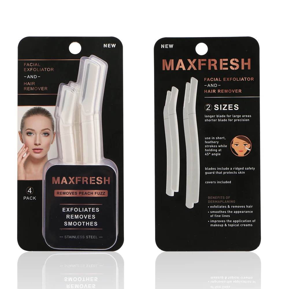 Eyebrow Razor Stainless Steel Blade With Net Eyebrow Trimmer Ready To ...